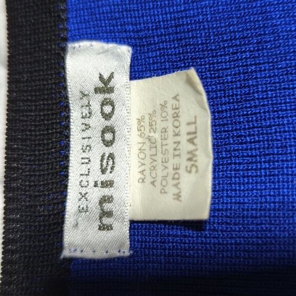 Misook | Tops | Misook Royal Blue Vintage Top | Poshmark